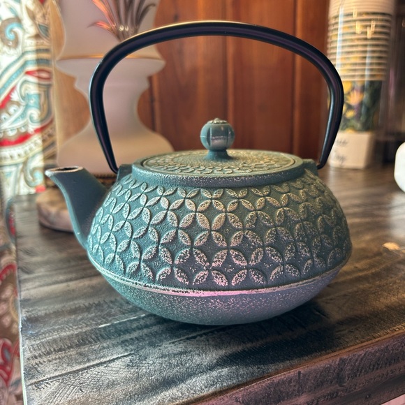 Kitchen | Cast Iron Tea Pot With Loose Leaf Tea Insert Japanese Teapot ...